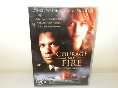 Courage Under Fire - DVD - Denzel Washington Meg Ryan - VGC ...
