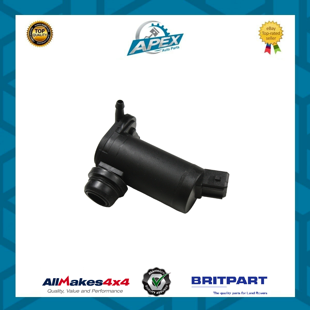 FRONT & REAR SCREEN WASHER PUMP FOR LAND ROVER DISCOVERY 3 - PART NO ...