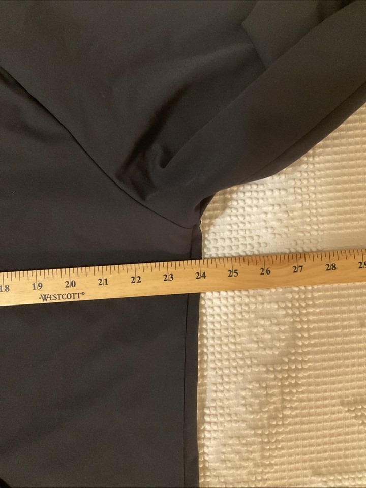 UNDER ARMOUR Men's XL Black Run Jacket Full Zip Hooded Fitted Heat Gear ...