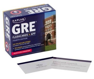 GRE Vocabulary Flashcards + App (Kaplan Test Prep) - Cards - VERY GOOD ...