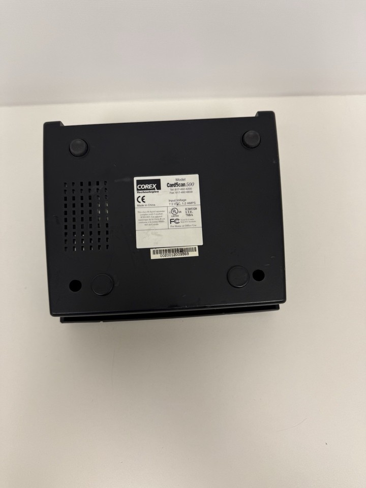 COREX CARDSCAN 500 BUSINESS CARD SCANNER - NO CORDS Tested | eBay