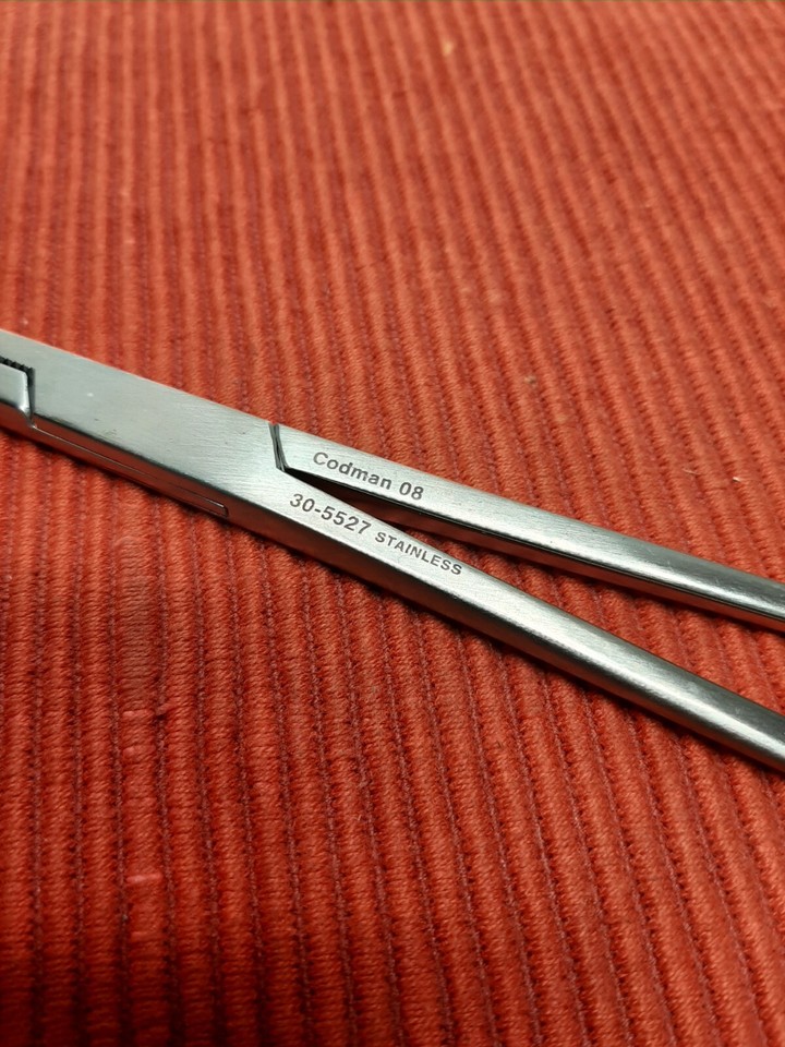 Codman 08 Heaney Hysterectomy Forceps, Curved, 30-5527 | eBay