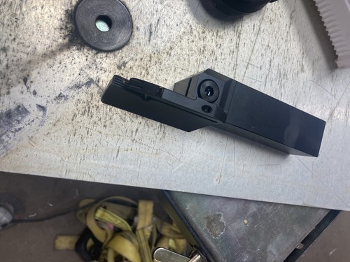 SECO 1.25" 1-1/4” Shank Curved Grooving Parting Cut-Off Tool Holder ...