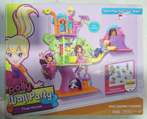 2012 Mattel Polly Pocket Wall Party Tree House Playset Doll Included | eBay