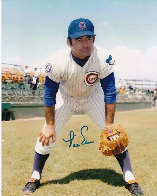 LEE ELIA CHICAGO CUBS ACTION SIGNED 8x10 | eBay
