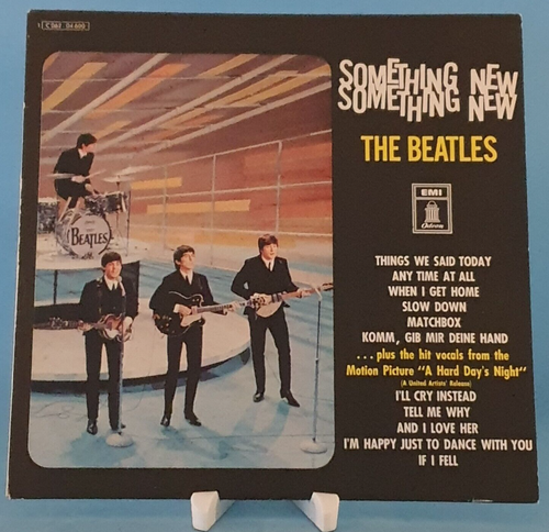 THE BEATLES - SOMETHING NEW / VINYL LP / ODEON - 1C 062-04 666 / GERMAN ...