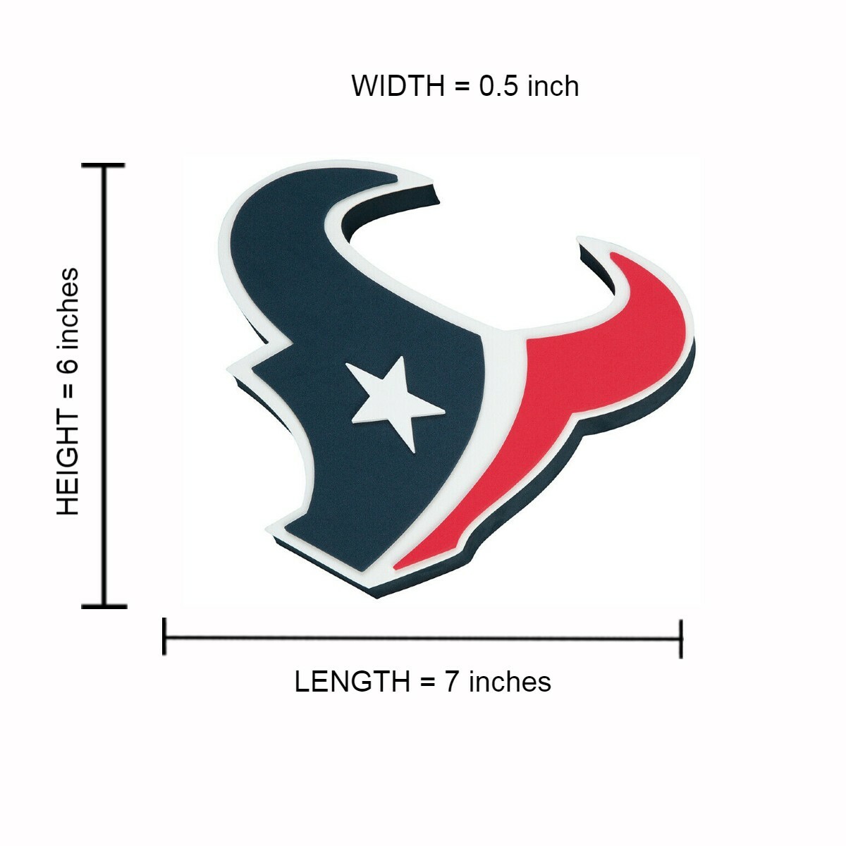 New NFL Houston Texans PINK Big Chain Necklace Foam | eBay