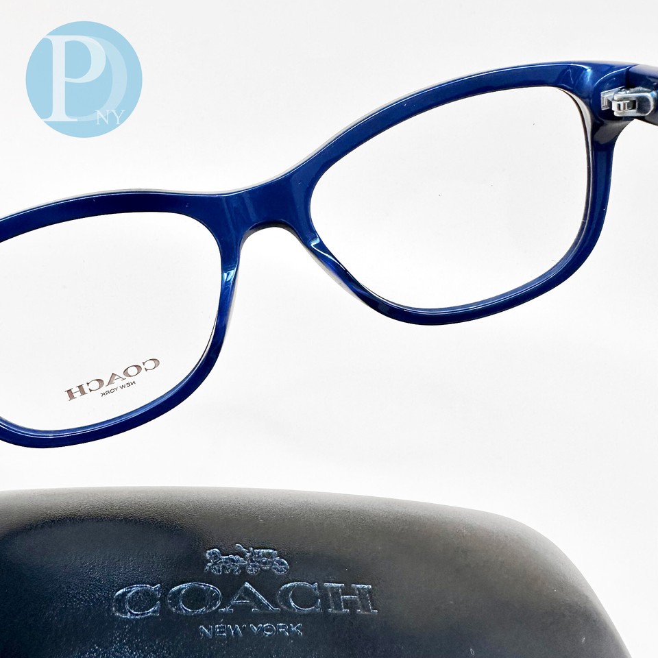 COACH HC 6095 / 5422 - Woman's Eyeglasses 52-16-135mm NAVY BLUE 100% ...