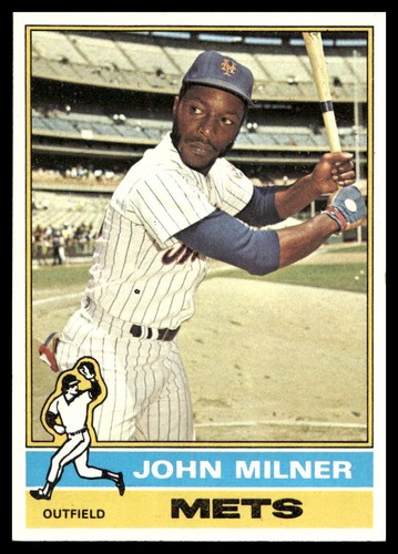 1976 Topps #517 John Milner New York Mets VG-VGEX | eBay
