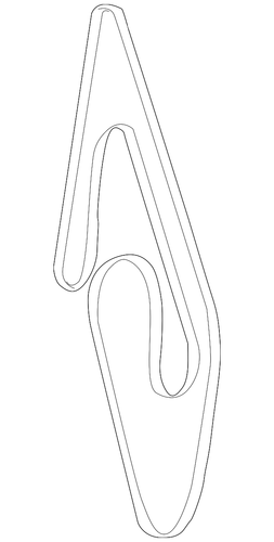 Genuine Mercedes-Benz Serpentine Belt 011-997-97-92 | eBay