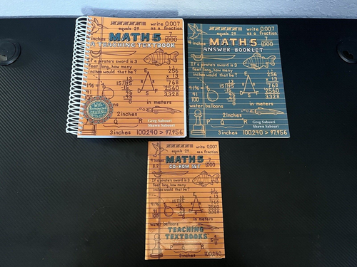 Teaching Textbook Math 5 Workbook And Answer Key | eBay