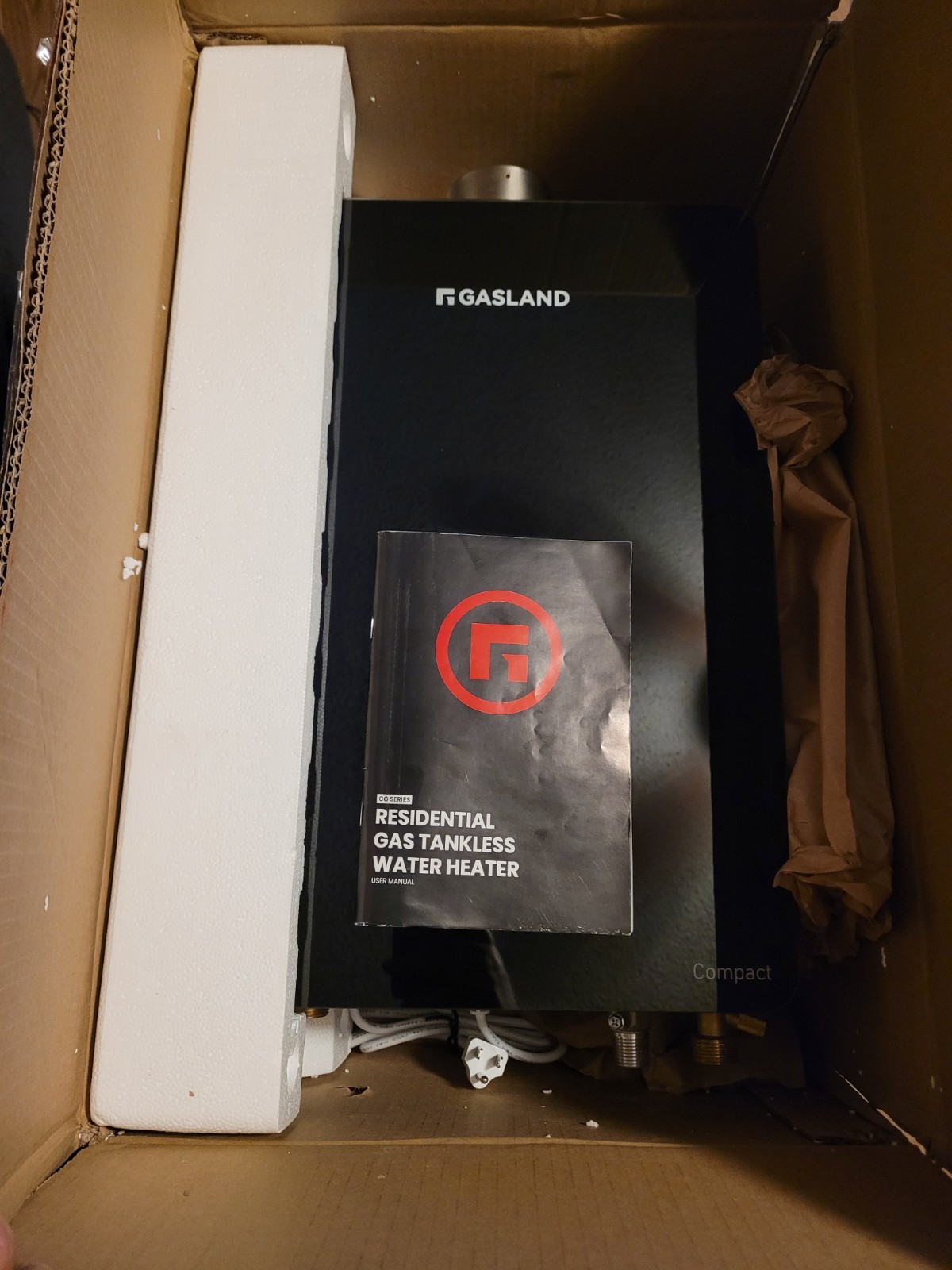 GASLAND Gasmart 3.60 GPM Indoor Tankless Propane Water Heater - 90,000 ...