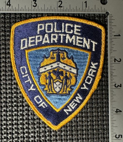 New York City Police Department Shoulder Uniform Patch NYPD | eBay