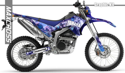 YAMAHA WR250R WR250X ALL YEARS MAXCROSS GRAPHICS KIT DECALS STICKERS ...