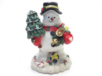 JTS International Snowman 2001 Figurine Christmas Holiday BB6B1218 | eBay