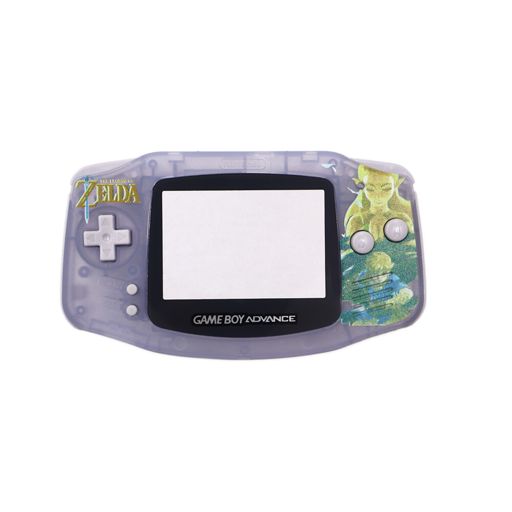 Glacier Pattern GBA Housing Shell Case Replacement For Game Boy Advance ...