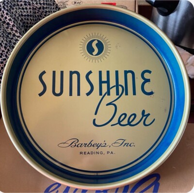 *RARE* VINTAGE SUNSHINE BEER TRAY 12” | eBay
