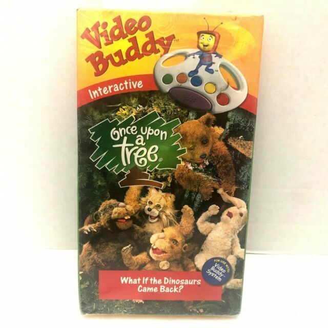 Video Buddy System Interactive Once Upon a Tree What If Dinosaurs VHS ...