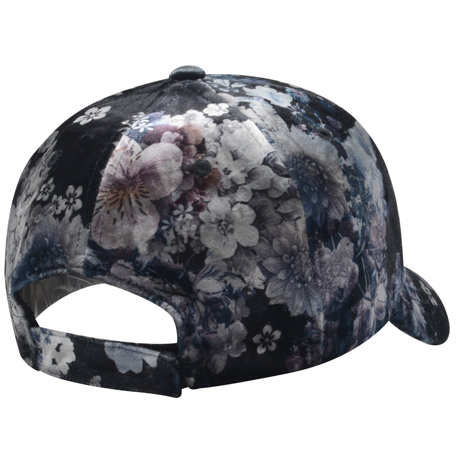 Flower Blossom Velour Baseball Cap Hat for Women Rose Flowers Leaves ...