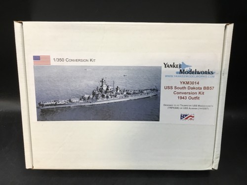 USS South Dakota BB57 Conversion Kit 1943 Outfit YKM3014 1:350 Scale ...