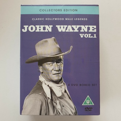 John Wayne Vol 1 Collector's Edition DVD Box-Set (Region Free) 4x ...