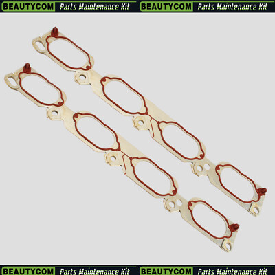 For Audi A8 Q7 Quattro 4.2l V8 2007-2009 Intake Manifold Gasket 2pcs ...