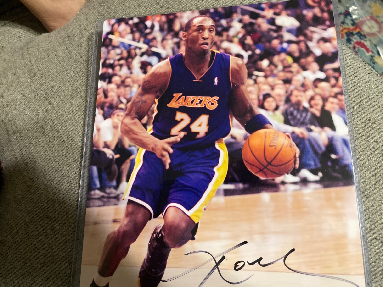 Kobe Bryant autographed photograph W/COA | eBay