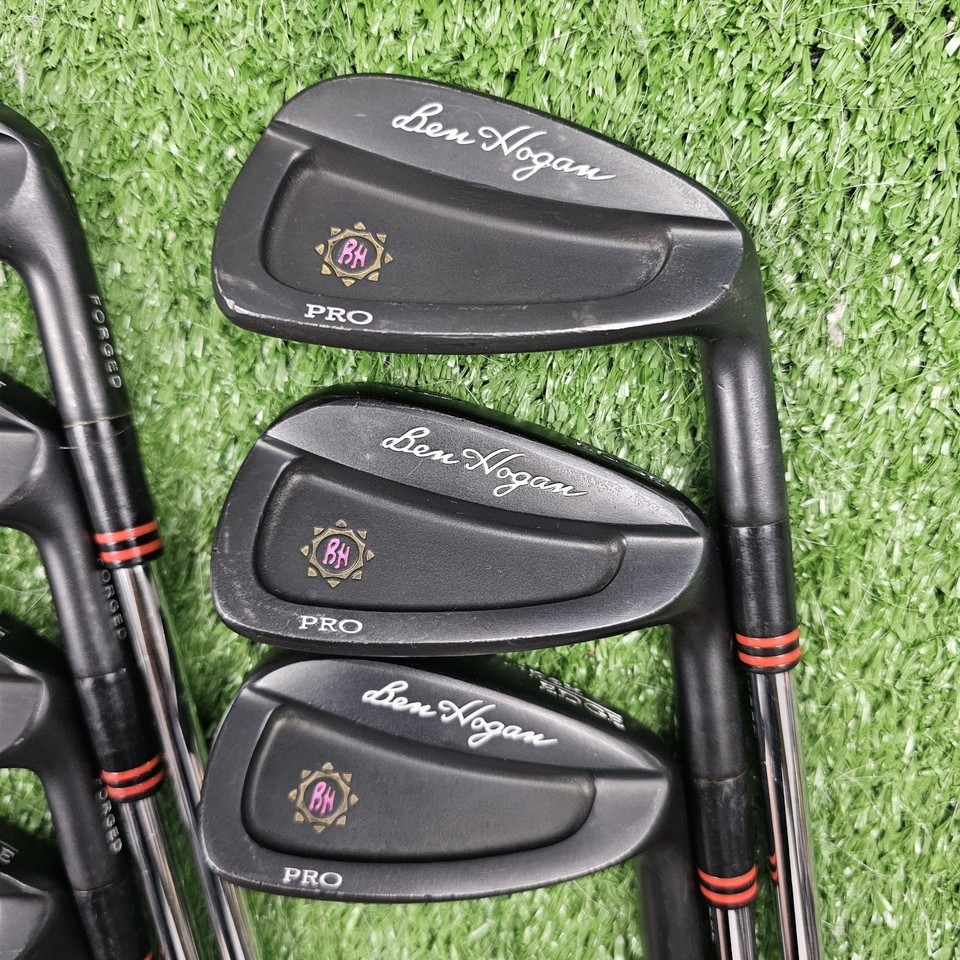 Ben Hogan Custom Black Apex Edge Pro Forged Iron Set 4-PW (E) Stiff ...