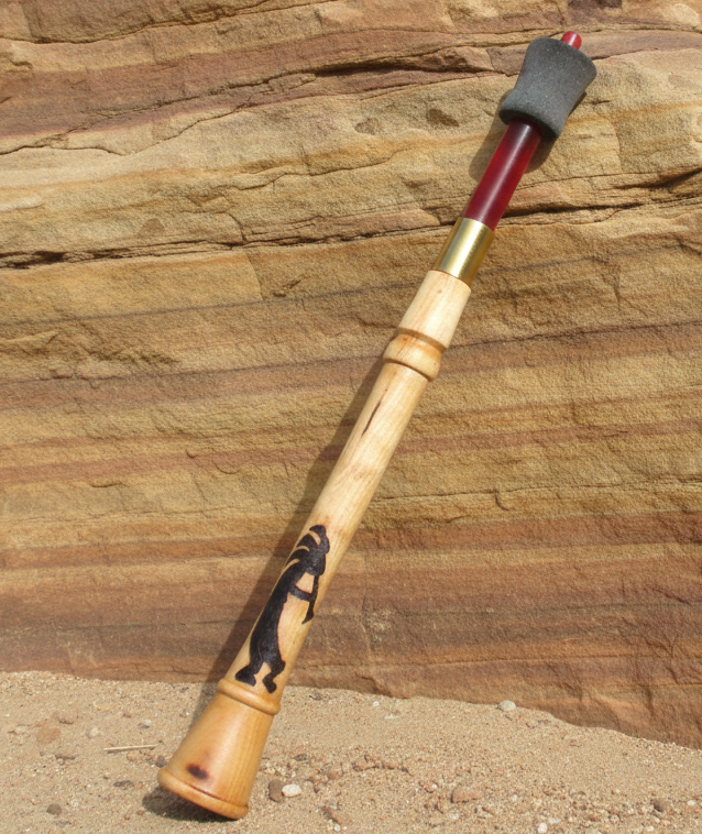 "First" Turkey Trumpet Hunter Yelper Game Call Plum Wood Buffalo Bone ...