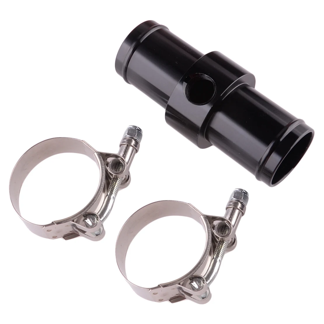 Aluminum Alloy Inline Radiator Hose Temperature Sensor Adapter 3/8 NPT ...