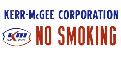 Kerr McGee Oil Company - No Smoking NEW Sign 12x24" USA STEEL | eBay