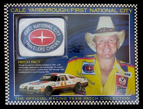 CALE YARBOROUGH FIRST NATIONAL CITY Willabee Ward NASCAR RACING TEAM ...