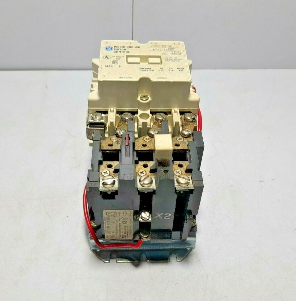 Westinghouse Motor Control A200M0CAC 6710C48G05 J Contactor 120V60Hz ...