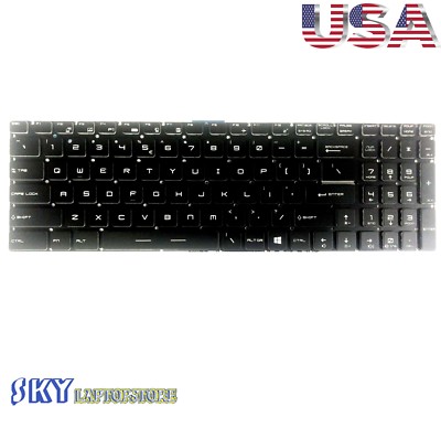 Genuine New MSI Steel Series GS60 GS70 GT72 Gaming Keyboard Colorful w ...