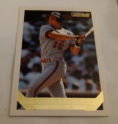1993 Topps Gold Tim Salmon MLB Baseball ROOKIE Card #20 MINT Angels RC ...