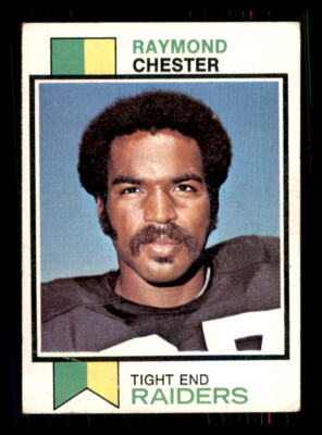 1973 Football Topps Raymond Chester Oakland Raiders #520 | eBay