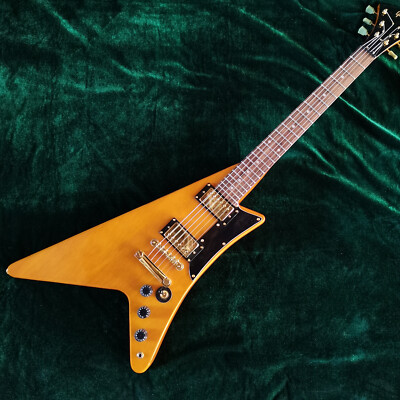 Factory Yellow Moderne Heritage Solid Body Electric Guitar 1982 6 ...