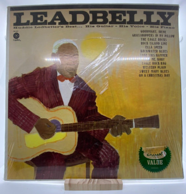 LEADBELLY - HUDDIE LEDBETTER'S BEST - CAPITOL 1821 - SEALED VINYL LP | eBay