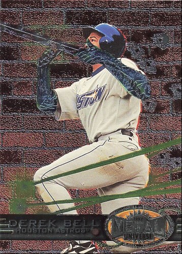 1997 Metal Universe Derek Bell Houston Astros #135 | eBay