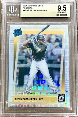 2021 Donruss Optic #43 Ke'Bryan Hayes PANDORA PRIZM /99 BGS 9.5 GEM ...