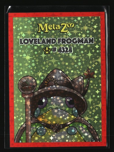 MetaZoo LOVELAND FROGMAN Star Pattern Full Holo (2023 PFP Set) NM/Near ...