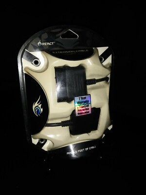 REACT PlayStation 2 Controller 6 ft Extension Cable Cord Wire - for ...