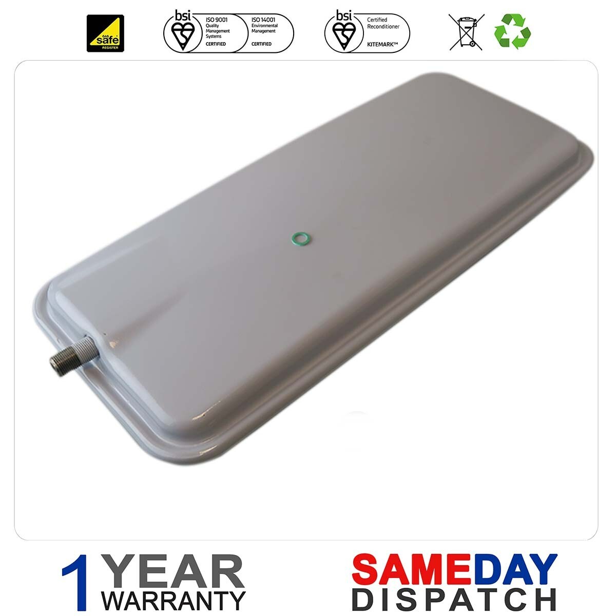 Vokera Compact 25A & 29A ERP Boiler Expansion Vessel 8L 20138101 Was ...