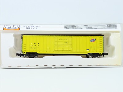N Scale Con-Cor 001-147101 CNW Chicago & North Western 50' Box Car ...