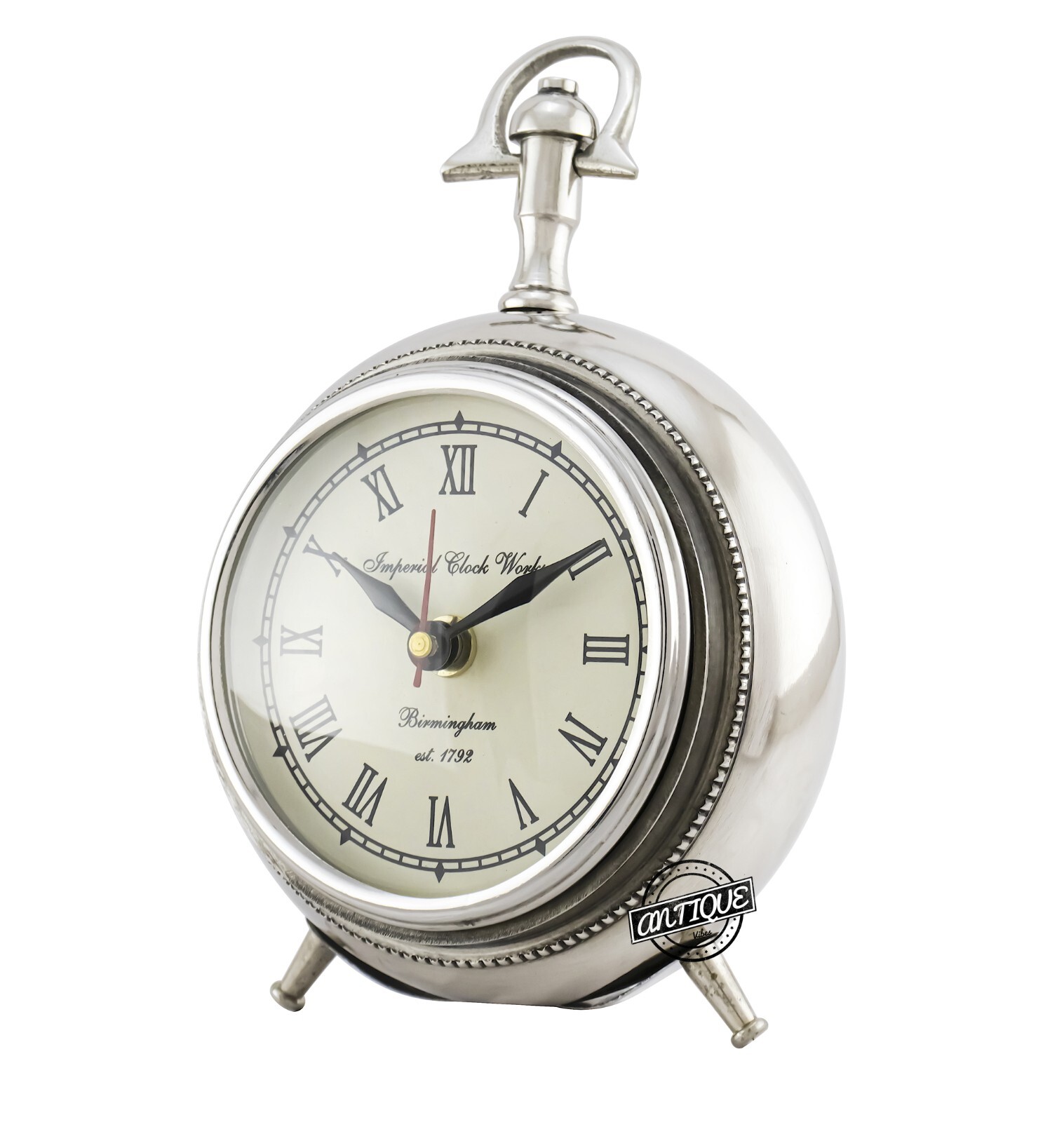 Classic Shelf Clock for Office Home Antique Style Desk Watch Clocks ...