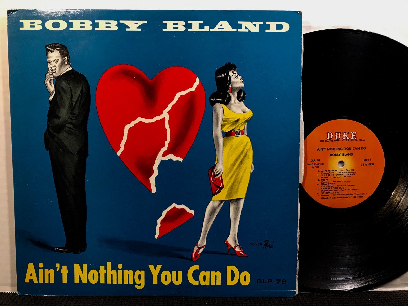 BOBBY BLAND Ain’t Nothing You Can Do LP DUKE DLP-78 MONO 1964 Soul ...