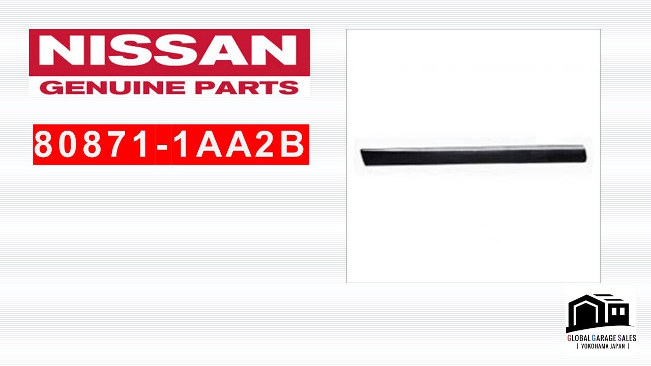Nissan OEM 80871-1AA2B Driver Front Lower Door Molding 2009-2014 Murano ...