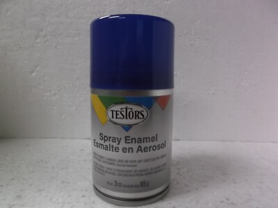 TESTORS SPRAY ENAMEL PAINT #1211 DARK BLUE 3oz CAN | eBay