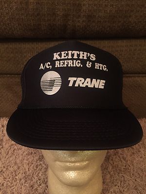 Trane Keith's Air Conditioning Mesh Snapback Baseball Cap Trucker Hat ...