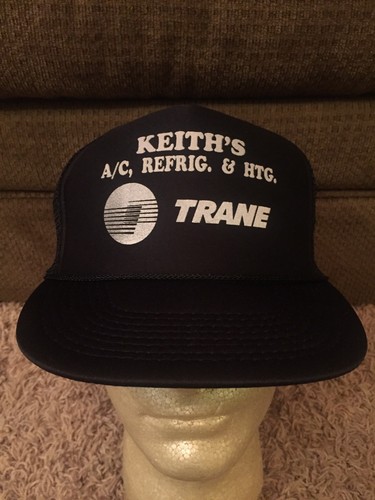Trane Keith's Air Conditioning Mesh Snapback Baseball Cap Trucker Hat ...